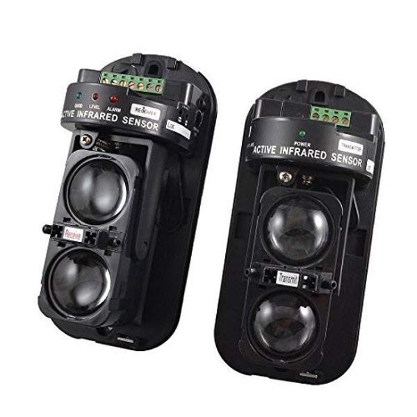 100m Sensor Alarm Dual Beam Infrared Detector Set - Thrive Electronics